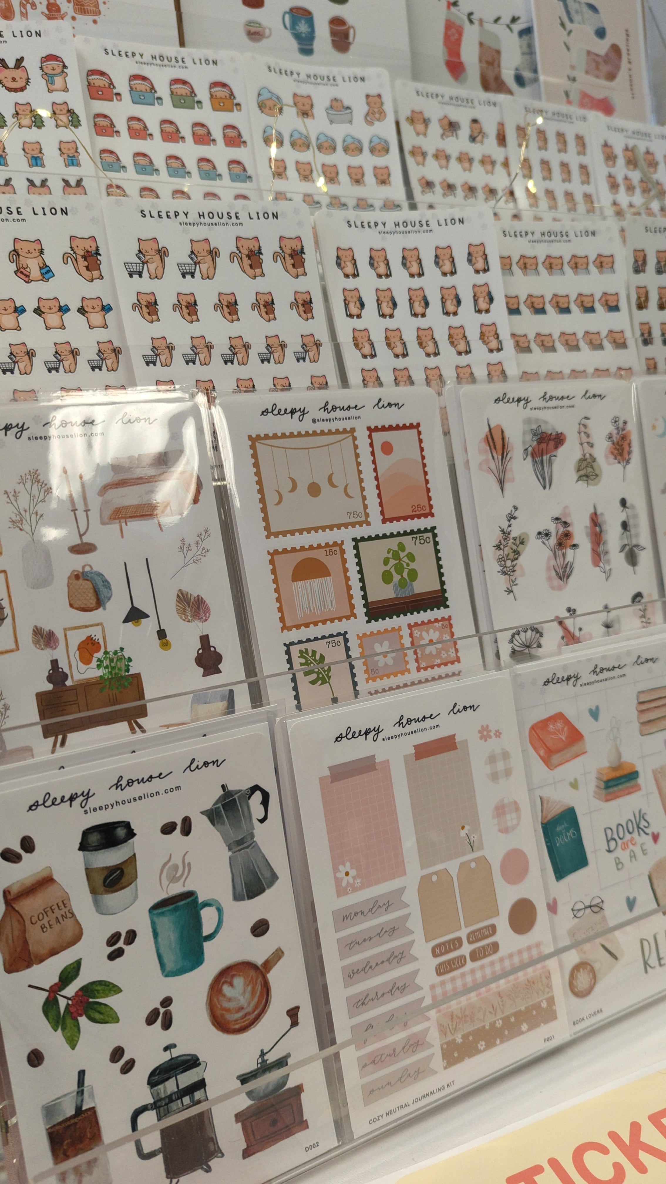 1 for $5 sticker sheet